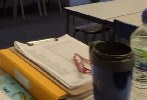 Teacher Filmed Herself Using Vibrator In Classroom With Door Wide Open