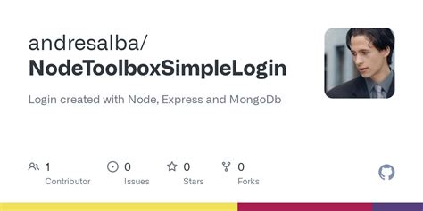 Github Andresalbanodetoolboxsimplelogin Login Created With Node Express And Mongodb