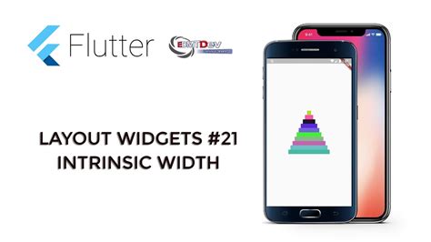 Flutter Tutorial Layout Widgets 21 Intrinsic Width YouTube