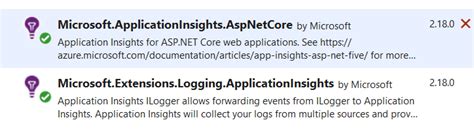 c 5 application insights is not showing my exception stack