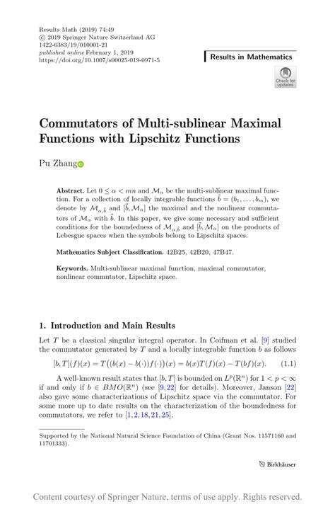 Commutators Of Multi Sublinear Maximal Functions With Lipschitz