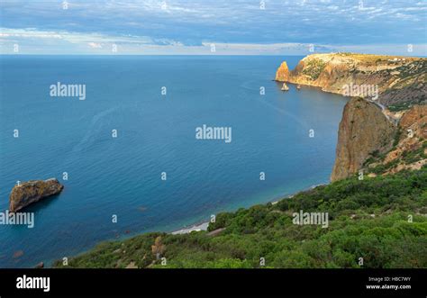 Beautiful Cape Fiolent Stock Photo - Alamy