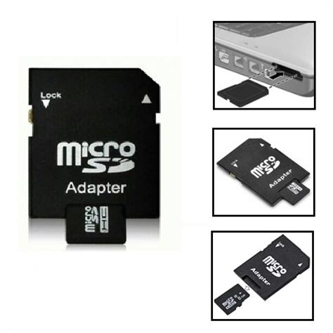 Jual ADAPTOR MEMORY MicroSD Micro SD CARD ADAPTER SAMBUNGAN DUDUKAN COVERTER MEMORI KAMERA