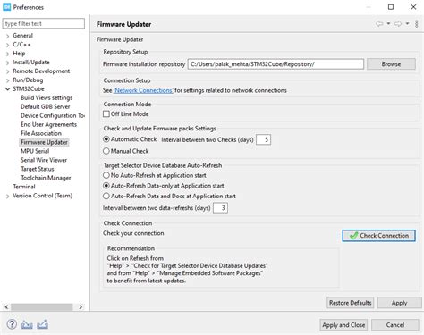 solved unable to login to st account in stm32cubeide