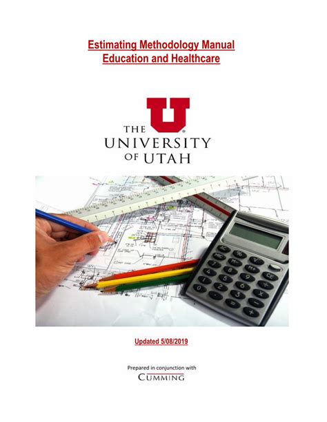 Pdf Estimating Methodology Manual Education And Healthcare Dokumen Tips