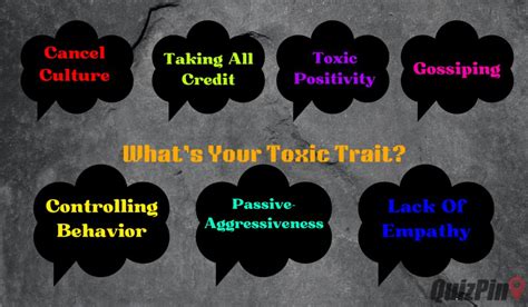 Toxic Trait Test Reveal Your Toxic Trait Quizpin