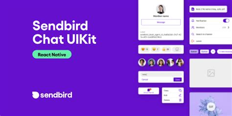 Sendbird Chat Uikit React Native Figma