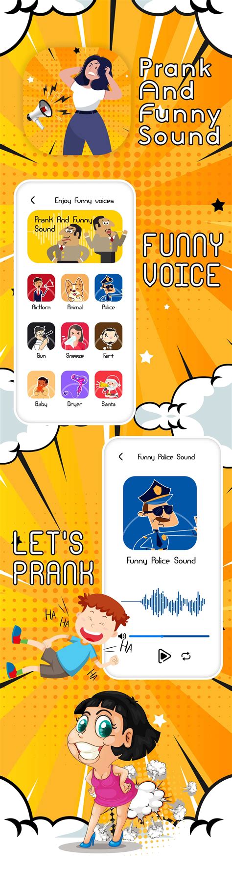 Air Horn Haircut Prank Fart Prank App Police Siren Code Market