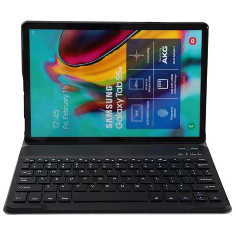 Samsung Galaxy Tab S6 Lite Bluetooth Keyboard Case Black