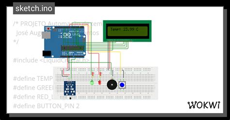 Atividade 2 Wokwi Esp32 Stm32 Arduino Simulator