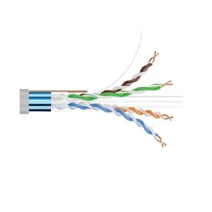 CAT6A Cat5 Cat5e F UTP Indoor Shielded Ethernet Cable F UTP Cables And Indoor LAN Cables