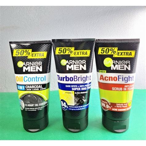 Garnier Man กานิเย่ เมน โฟมล้างหน้า สำหรับผู้ชาย 150 Ml Shopee Thailand