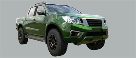 이중 운전실이 있는 녹색 상업용 차량 배달 트럭 로고와 라벨을 수용할 수 있는 깨끗한 빈 몸체로 휘장이 없는 기계 3d 렌더링 프리미엄 사진