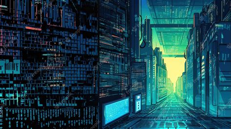 Premium Ai Image Cybersecurity And Data Protection Concept Network Servers Fantasy Concept