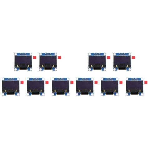10X 0 96 Inch IIC I2C Serial GND 128X64 OLED LCD LED Display Module For