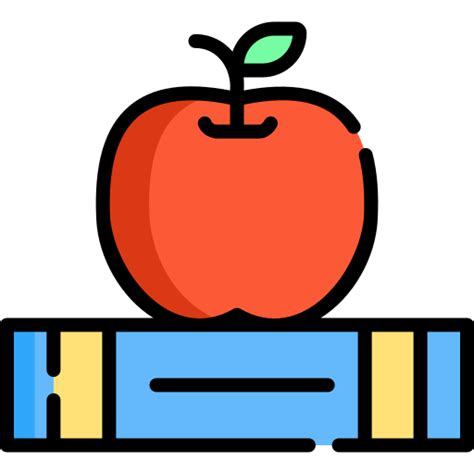 Icono De Material Escolar Special Lineal Color