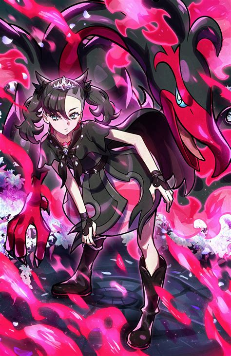 Marnie Galarian Moltres And Marnie Pokemon And 1 More Drawn By
