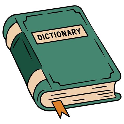 Dictionary Reference Book Vector Art Icons And Graphics For Free Download