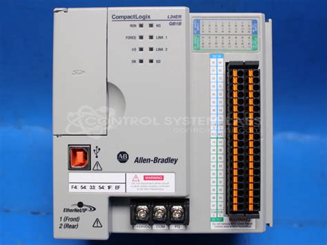 Allen Bradley 1769 L24er Qb1b Compactlogix 5370 L2 Controlle Control