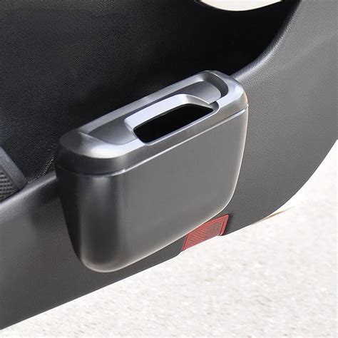 자동차 쓰레기 상자 더스트 케이스 상자 쓰레기통 자동 플라스틱 쓰레기 봉투 자동차 정리함 폐기물 컨테이너 자동차