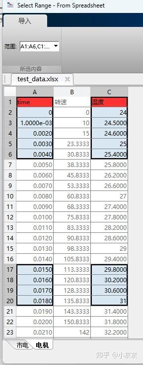 Simulink处理excel表格数据 知乎