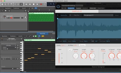 Sos Tutorial 271 Logic Pro X Convolution Reverb Mit Orchester Samples School Of Sound
