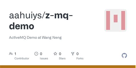 GitHub Aahuiys Z Mq Demo ActiveMQ Demo At Wang Neng