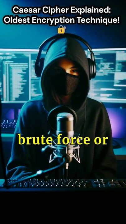 Caesar Cipher Explained Oldest Encryption Technique 🔐l Shorts Cybersecurity Youtube