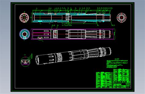 扩径机整体装配工艺定型方案设计 AutoCAD 2007 模型图纸下载 懒石网