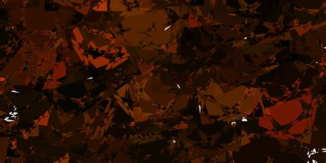 Dark Orange Vector Background With Polygonal Forms 7321822 Vector Art At Vecteezy
