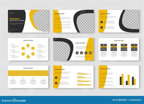 Business Powerpoint Presentation Slides Template Design Use For Modern