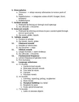 Slp Praxis Study Guide By Abbey Pratt Tpt