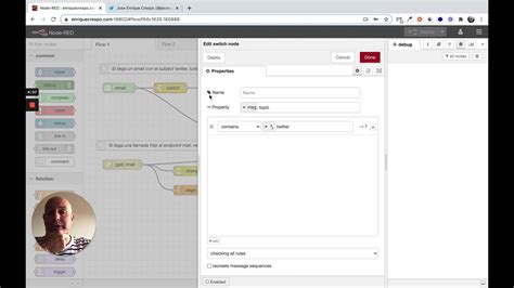 Ejercicio05 Curso Node Red Developer 22 Youtube