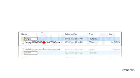 How To Install Ffmpeg In Windows