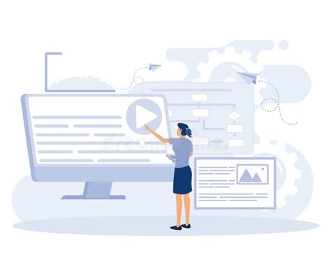 Website Architecture Concept Cms Content Management System Interface Design Software Testing