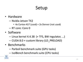 Protecting Real Time GPU Kernels In Integrated CPU GPU SoC Platforms PPT