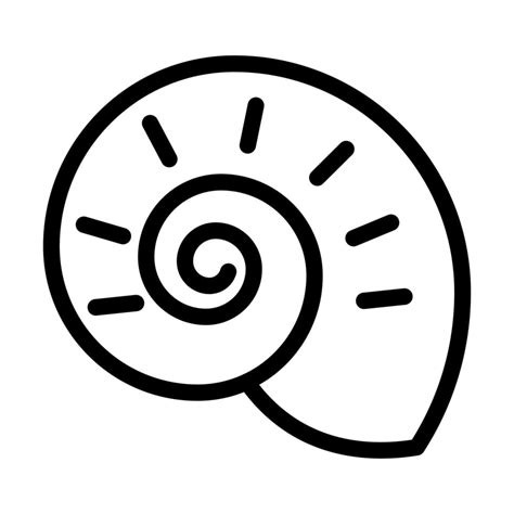 Shell Icon Design 22729341 Vector Art At Vecteezy