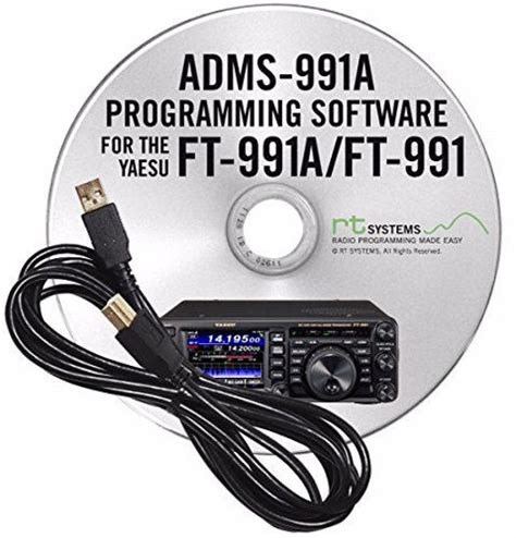 GetUSCart RTSYSTEMS Programming Software W RT USB A To USB B Cable For Yaesu FT A HF VHF
