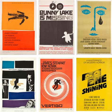 Movie Poster Of The Week Saul Bass At 100 On Notebook Mubi