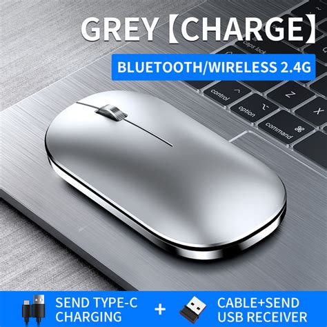 Mc 502 2 4g Wireless Bluetooth Mouse Button Mute N Grandado