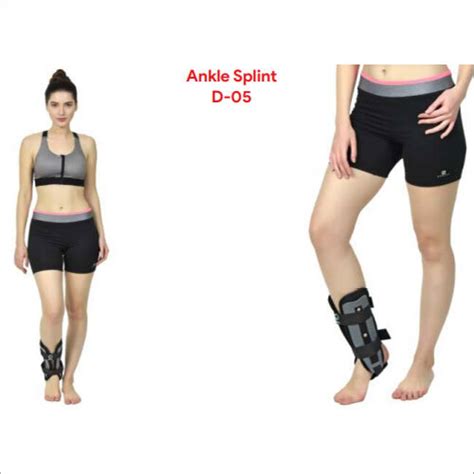 Ankle Splint Cotton Material Portable Ankle Support Recyclable Non Foldable Supporting