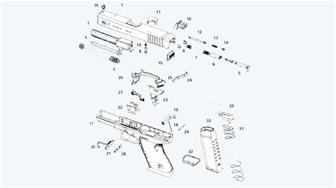 The Glock 17 Pistol American Riflemans Original Review An Official Journal Of The Nra