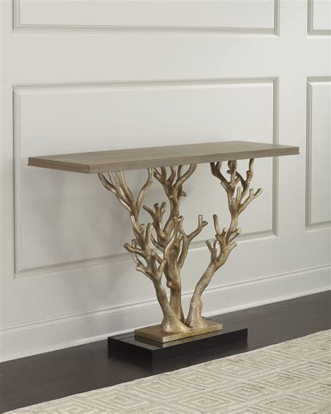 Ambella Double Diamond Console Table Neiman Marcus