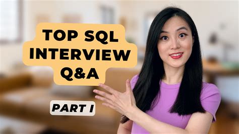 Top Sql Interview Qanda For Data Scientists Pt 1