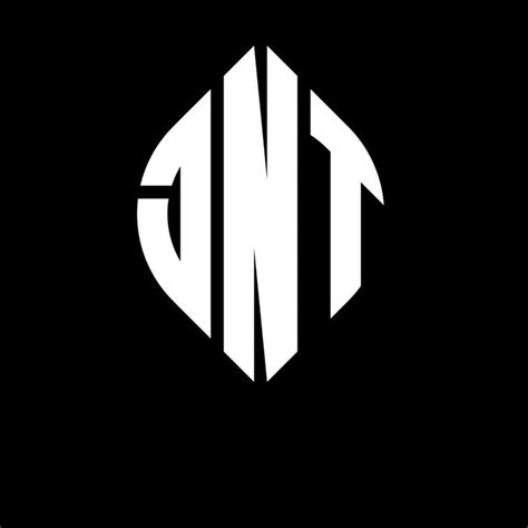 The Monogramic Logo Is White And Black