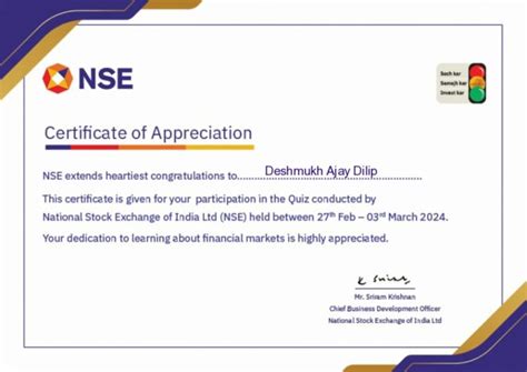 Financequiz Knowledgelspower Continuouslearning Ajay Deshmukh