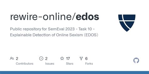 Github Rewire Online Edos Public Repository For Semeval 2023 Task