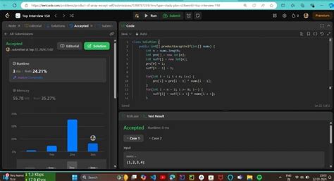 Day 128 Of 180daysofcode Product Of Array Except Self Anubhav Singh