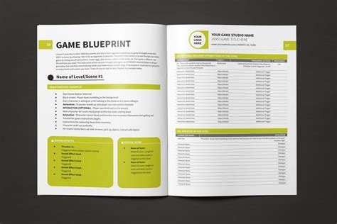 Game Design Document Template Game Design Document Template Game Design Document Indesign