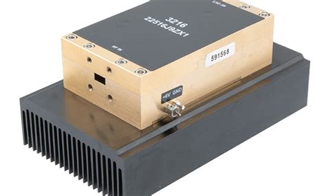 Waveguide Power Amp Line Aims At Use In Satcom Radar Wireless